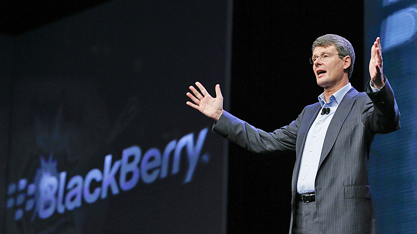 BlackBerry’s CEO to stick to 3-stage transformation plan