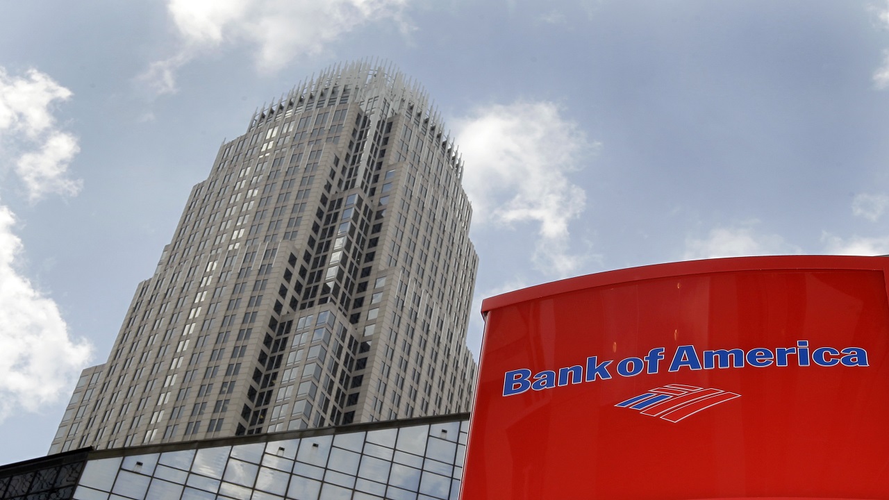 Bank of America shares close lower on Tuesday, over 1 million clients ...